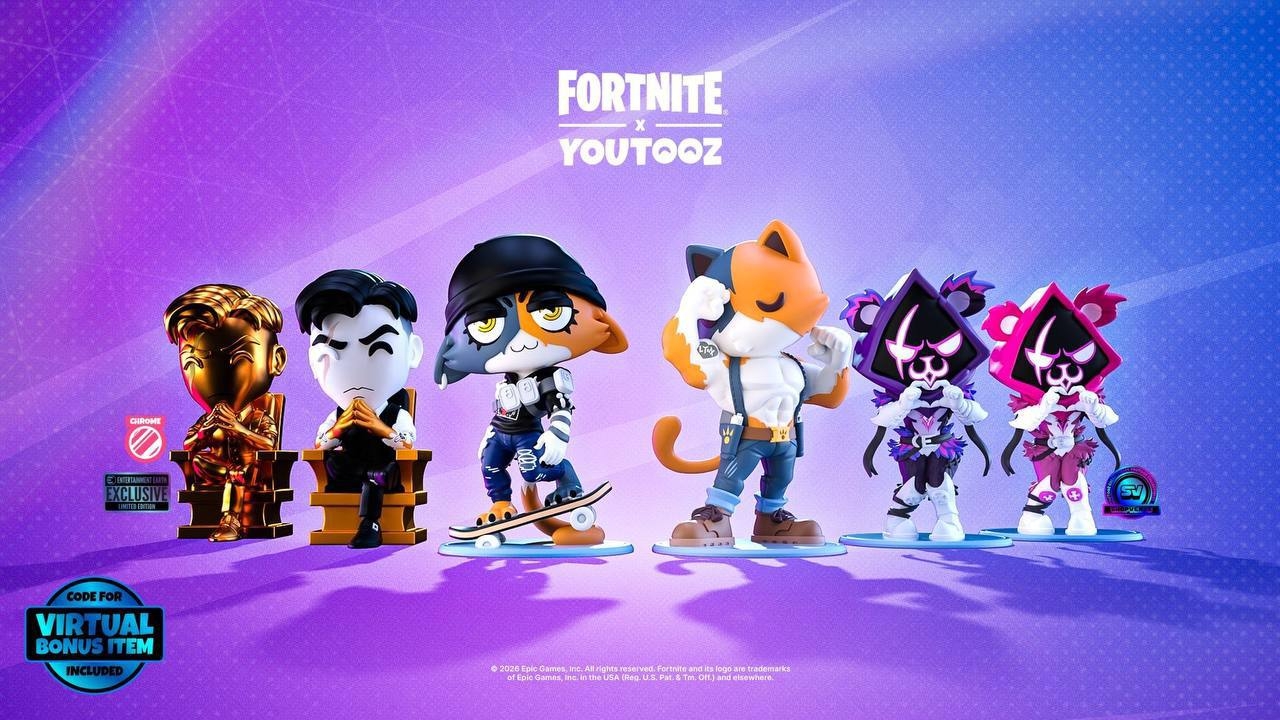 🎁 Новые фигурки YouTooz x Fortnite