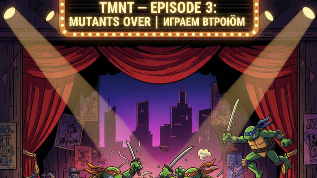 Teenage Mutant Ninja Turtles - Shredder's Revenge - Episode 3 | Играем втроём | PS5