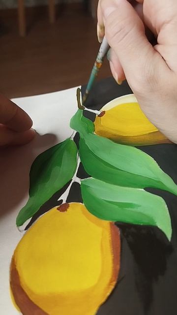 Рисуем лимоны