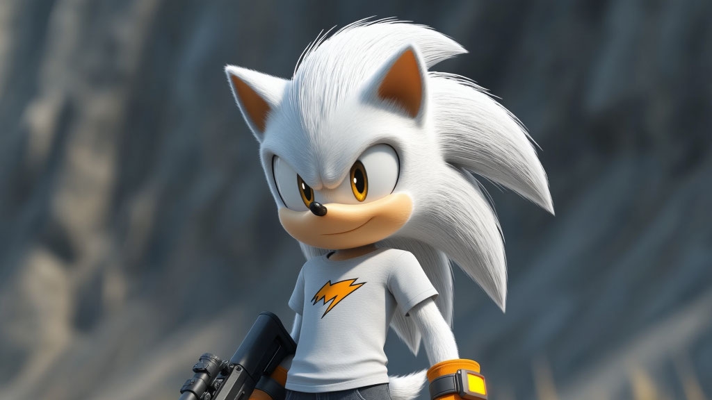 Тандер с высокотехнологичном футуристическим оружием.