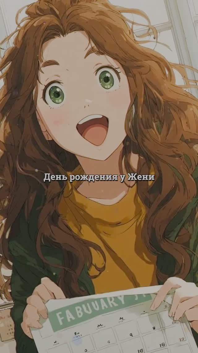 День рождения у Жени
