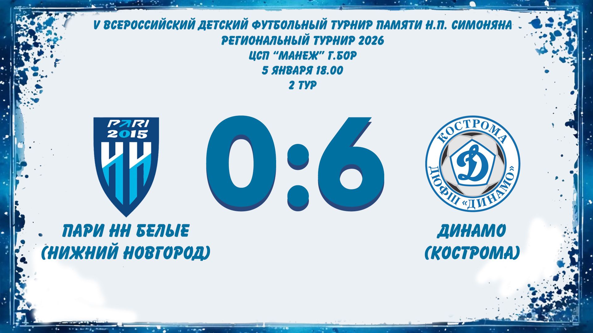 Пари НН Белые (Нижний Новгород) - Динамо (Кострома)
