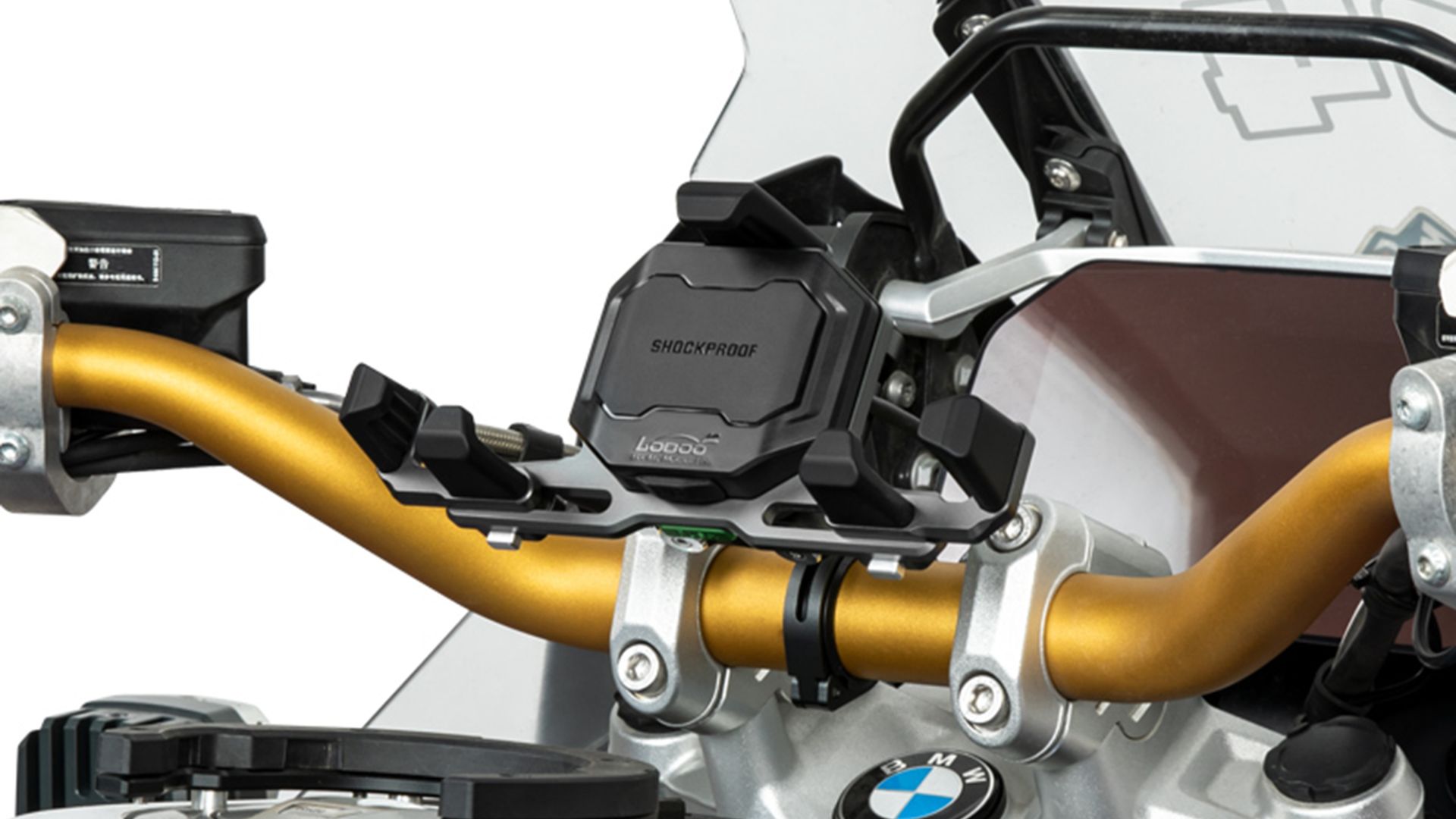 LOBOO PH06 Держатель для телефона с демпфирующей системой и беспроводной зарядкой