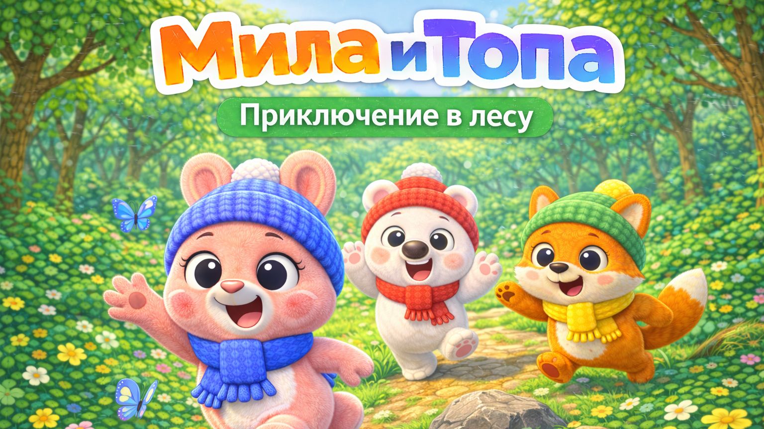 ПРИКЛЮЧЕНИЯ МИЛЫ И ТОПЫ! ПЕСЕНКА ДЛЯ ДЕТЕЙ! ДОБРАЯ ПЕСНЯ ДЛЯ РЕБЁНКА