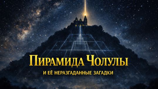 Тайна под холмом: Великая пирамида Чолулы и её неразгаданные загадки