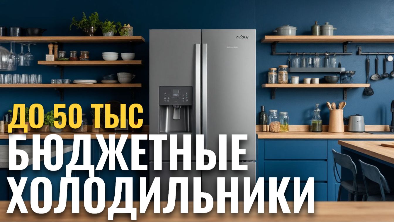 Лучшие холодильники до 50 000 рублей: рейтинг ТОП‑5 моделей 2026 года