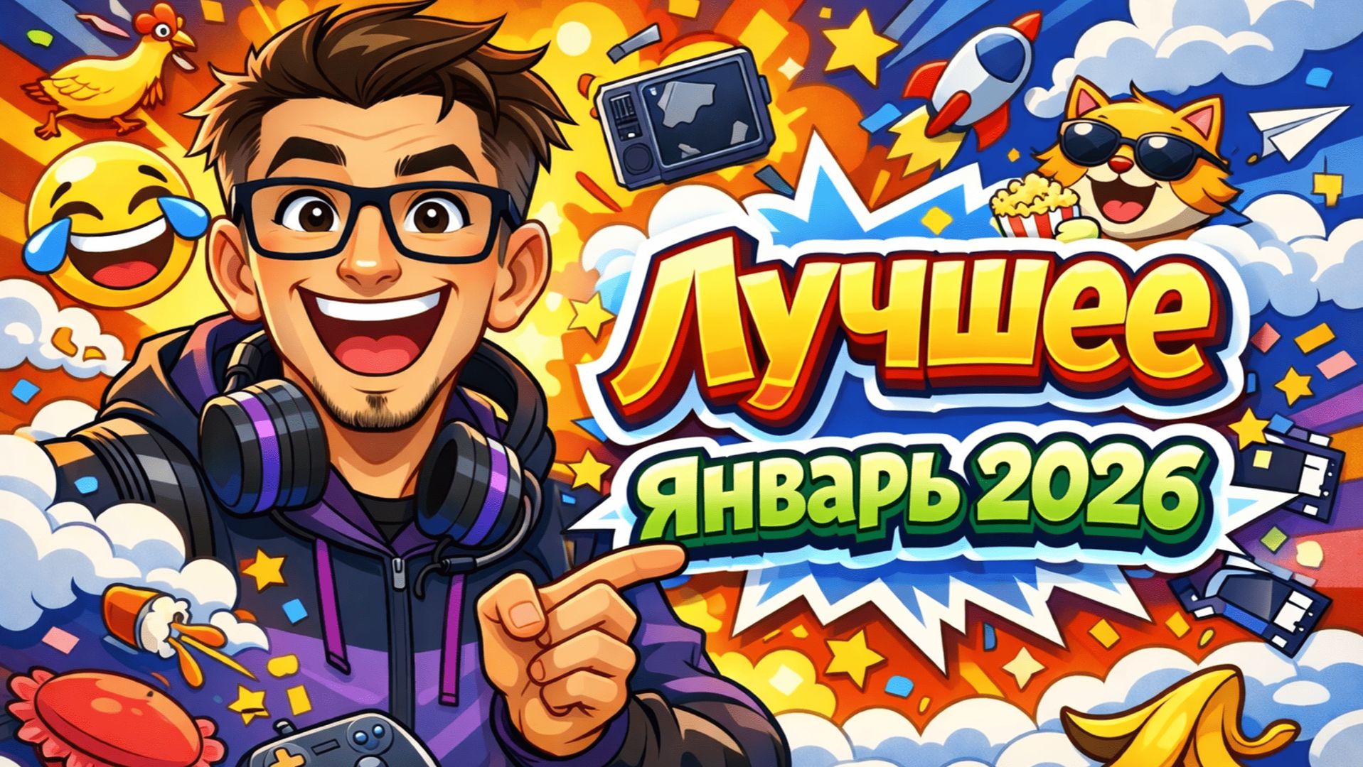 Смешное! и Нарезанное! Январь 2026