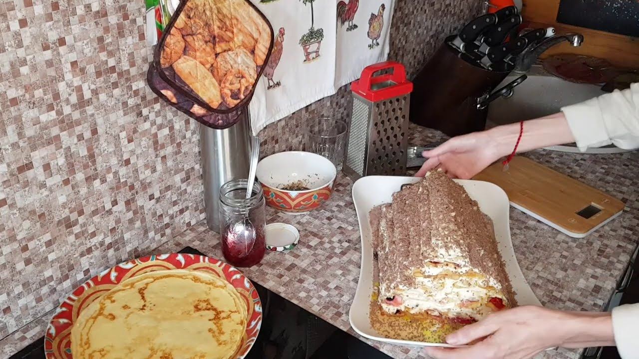 Из архива: Чудесный день!/Торт 🍰 "Избушка" Домашняя еда