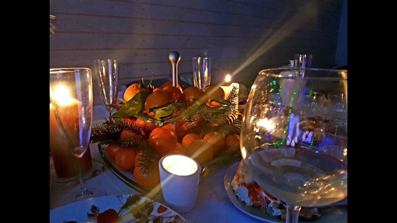 Встречаем Новый год в деревне/Новый год 2019/Сервируем Новогодний стол.