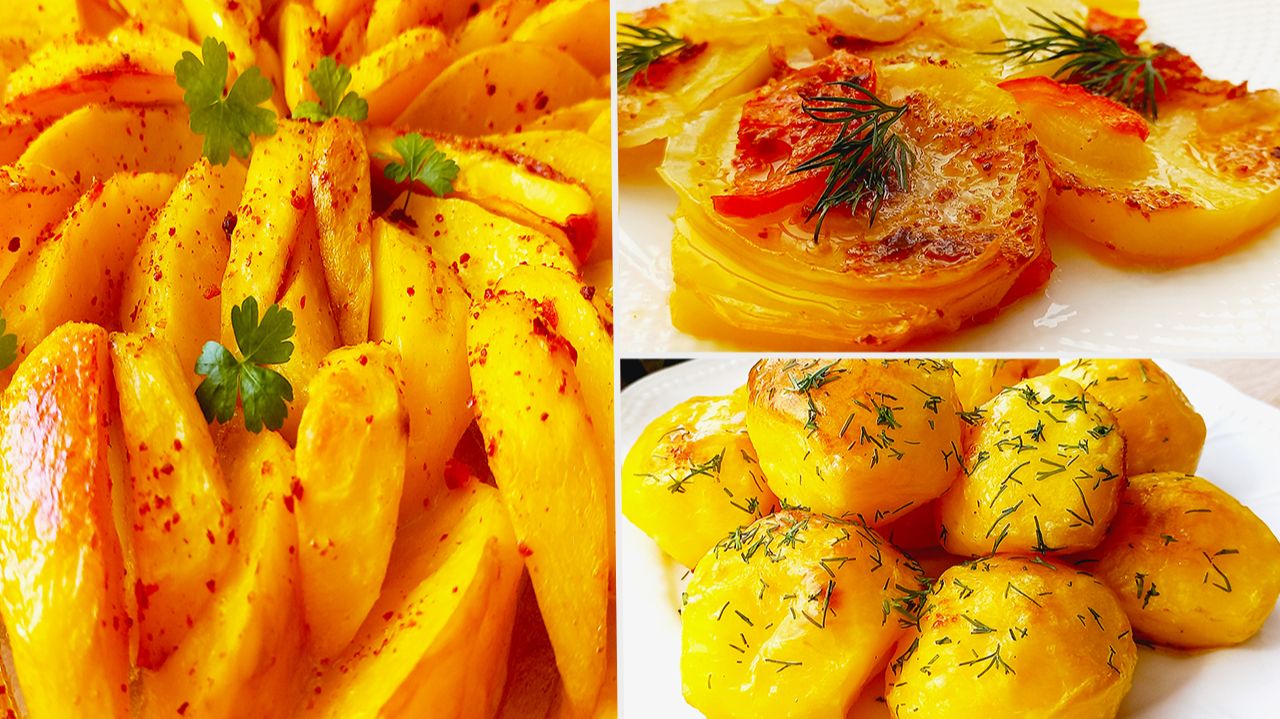 Что можно приготовить из картошки _ 3 Лучших и простых в приготовлении рецепта! Понравится всем !