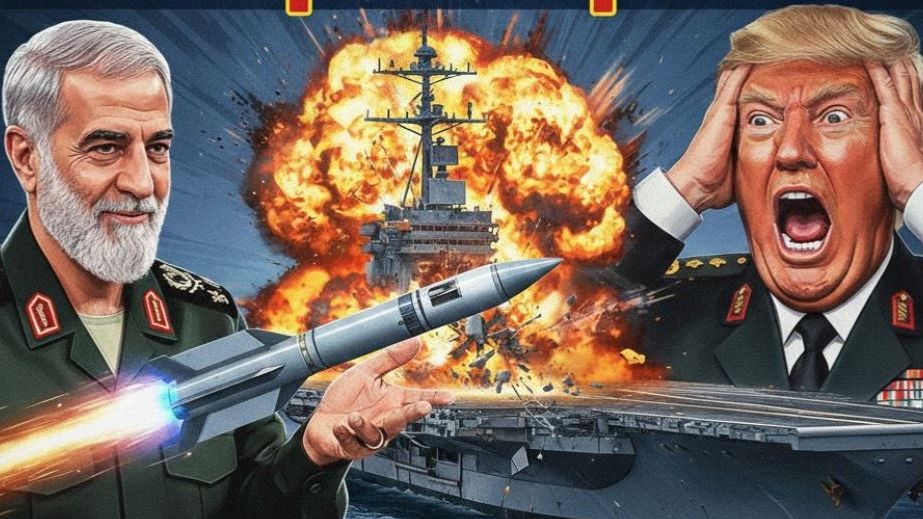 Трамп ОШАРАШЕН! Генерал КСИР Шокировал Флот США Таинственным Оружием! Удар со дна океана!