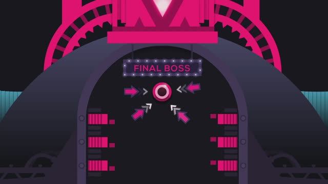 6 Часть обзор боссов в игре just shapes and beats