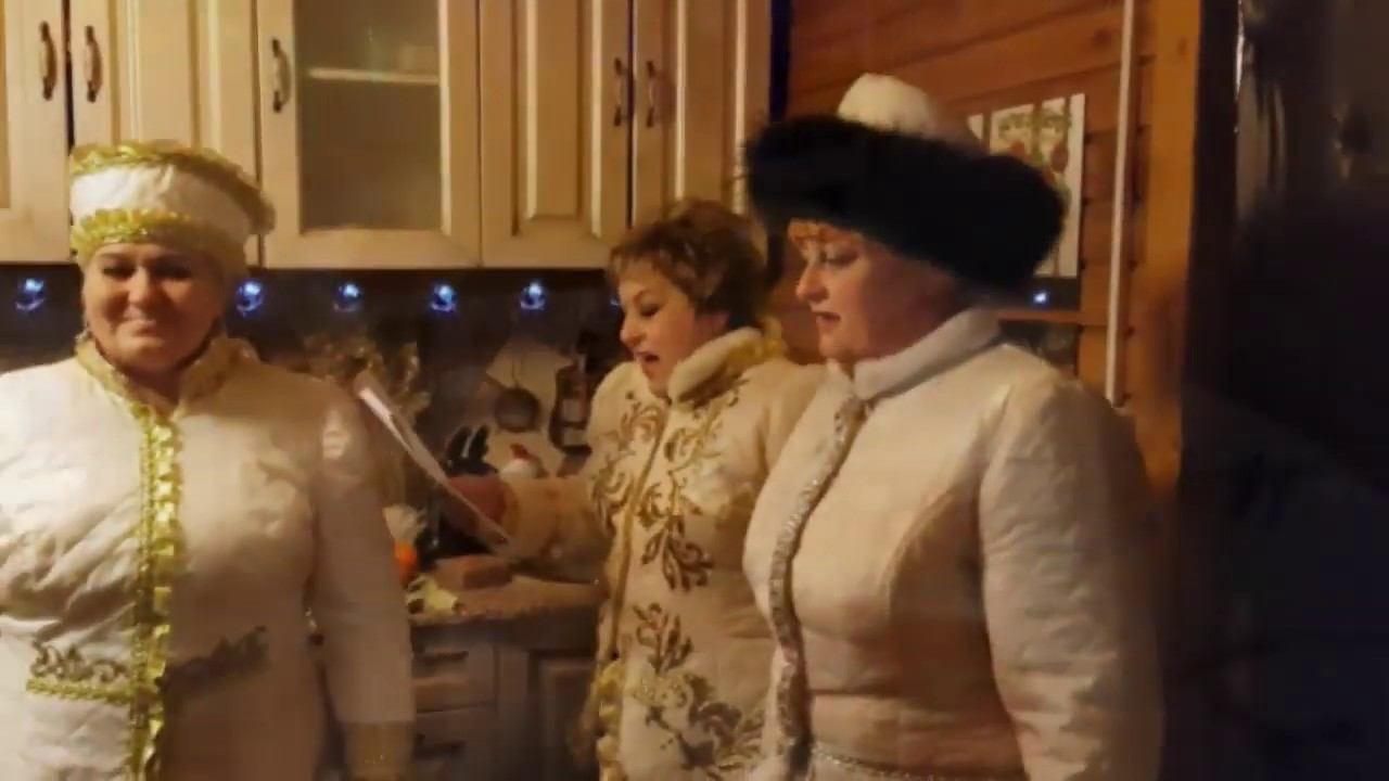 Архив: Крещенские гулянья-часть первая/У колодца