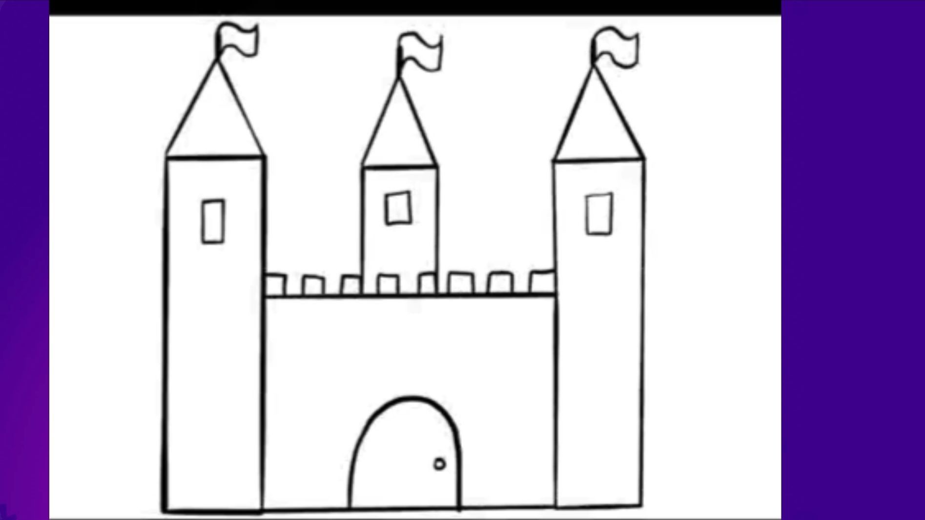 Как нарисовать крутой Замок | How To Draw A CASTLE 🏰