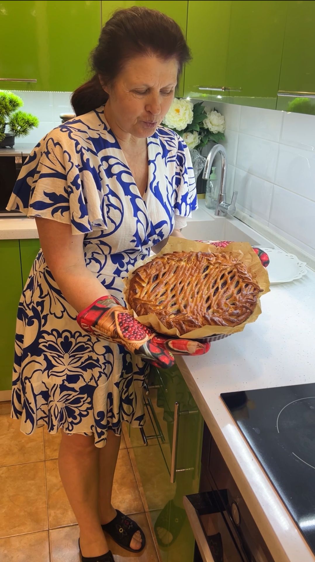 Пирог с вишней