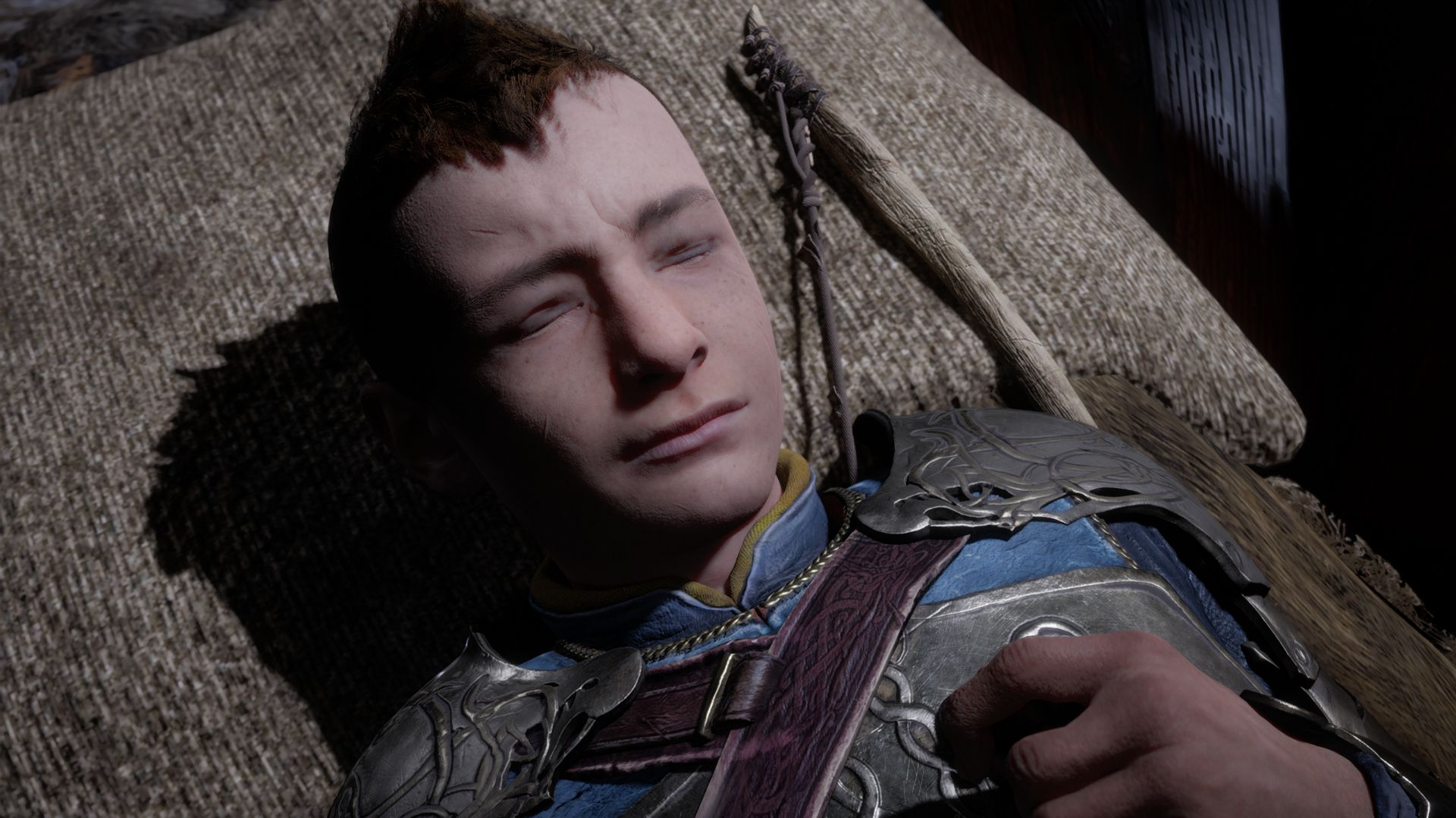 God of War: Ragnarok.  15 эп.   Сон Атрея. Знакомимся с девушкой.