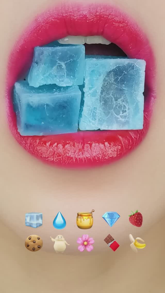 #ASMR успокаивающие звуки еды: триггеры хруста корейских карамелек