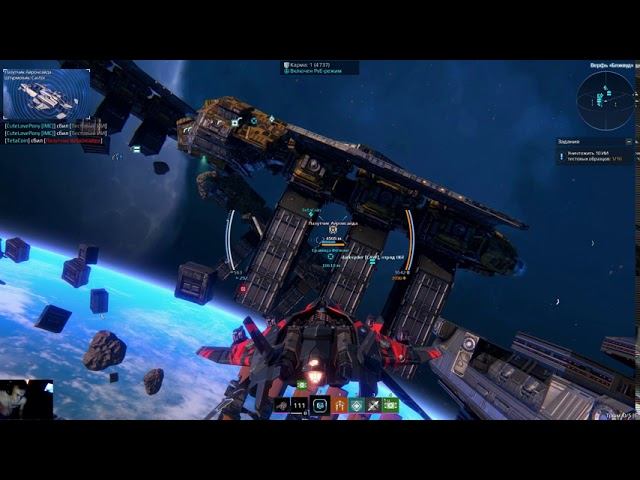Видеообзор Онлайн Игры про космос "Star Conflict" Часть -Mixed space travel