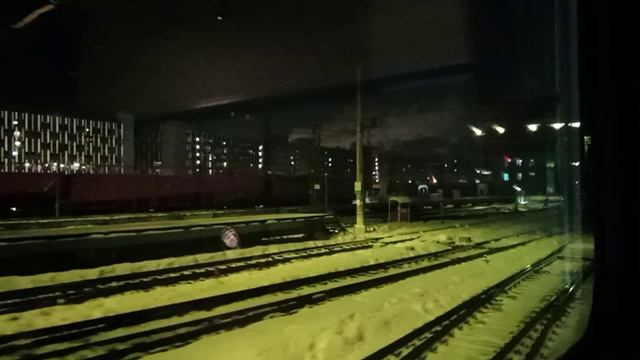 Отправление из Санкт-Петербурга на обновлённой Красной Стреле