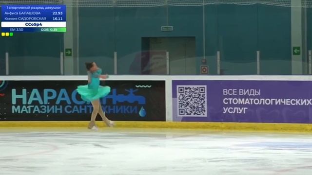 Ксения Сидоровская Спортивные соревнования МОбл в Наро-Фоминске