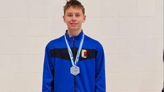 Иванов Егор (2012) 100 н/с (25) 0:57.81 "Лига плавания" СПб, (9дорожка)