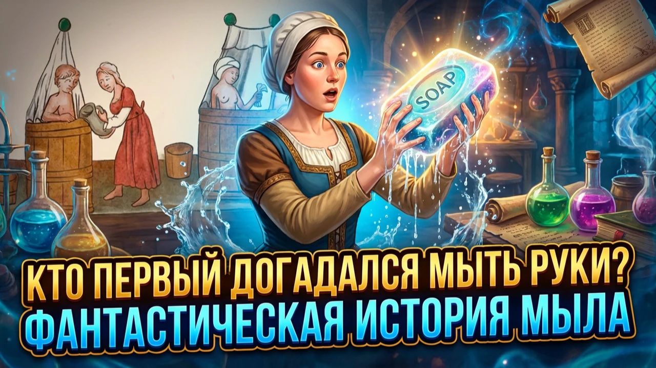 Кто первый догадался мыть руки Фантастическая история мыла