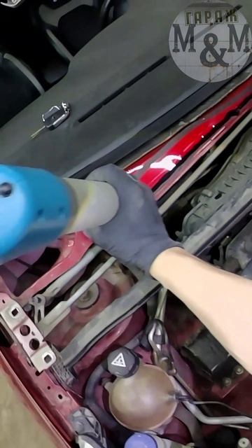 Герметик и вклейка стекла