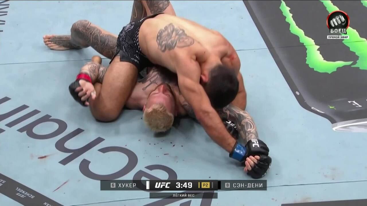 Дэн Хукер против Бенуа Сэн-Дени (видео). UFC 325