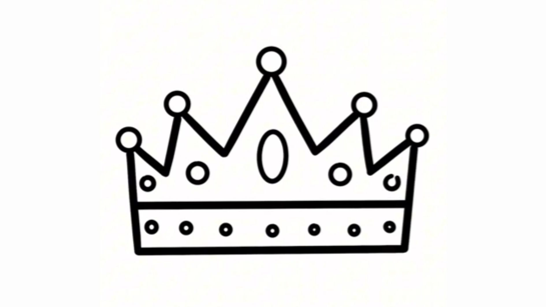 Как нарисовать КОРОНУ Очень Легко | How to draw a Crown 👑