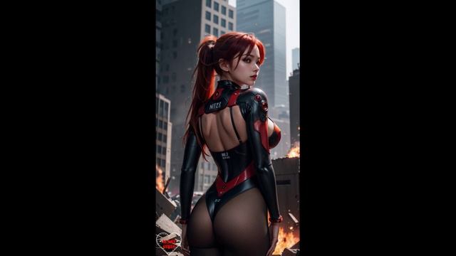 Ai Art Girls. Аска Лэнгли