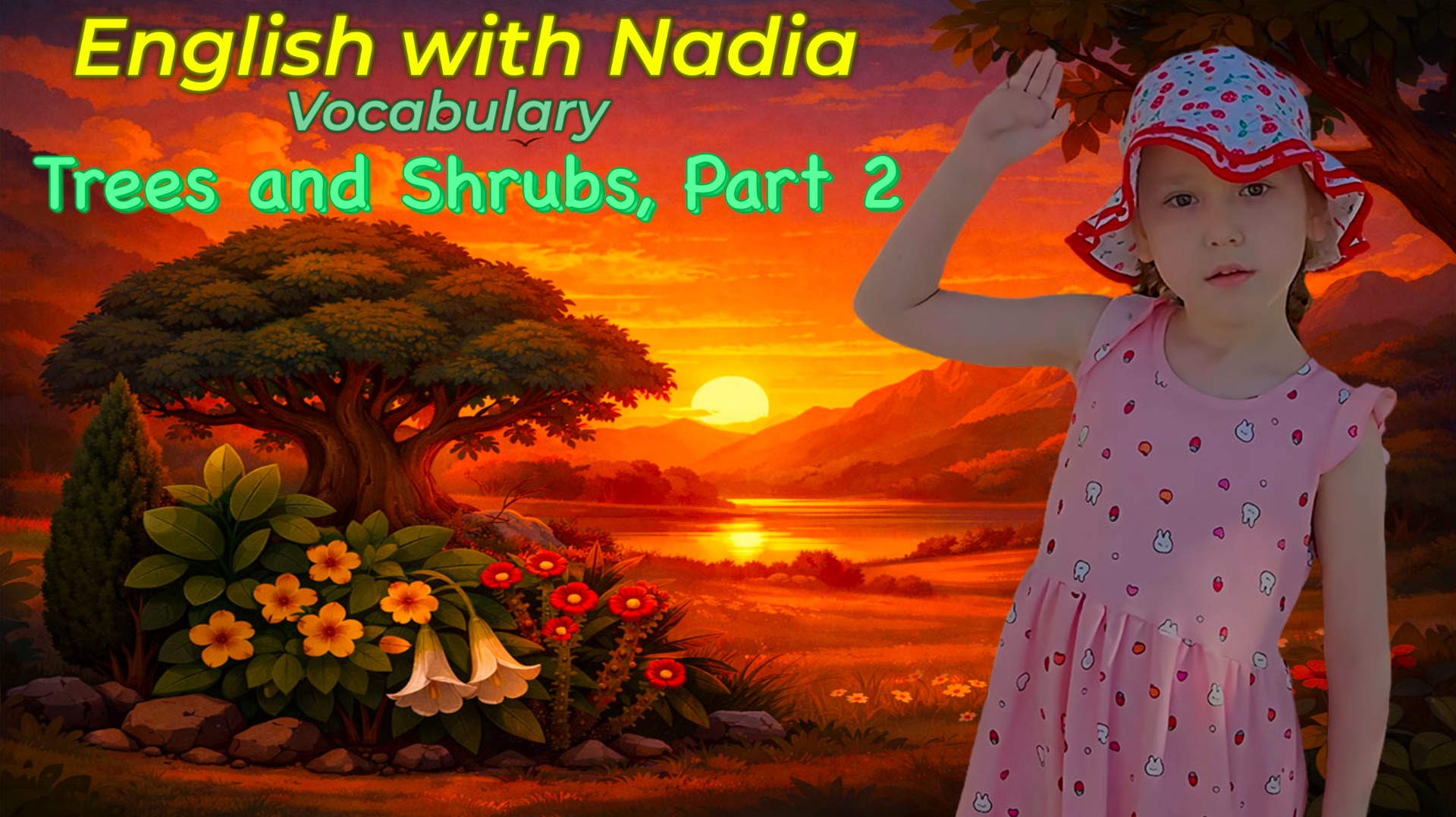 Trees and Shrubs, Part 2/Лексика "Деревья и кусты. Часть 2"