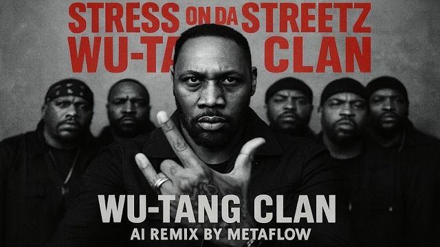 STRESS ON DA STREETZ – Wu-Tang Clan Inspired Kung-Fu Gangsta Rap   AI Remix Saga