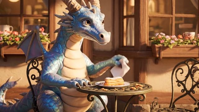 «Когда ты снаружи огнедышащий монстр, а внутри — булочка с корицей 🥐🐉»