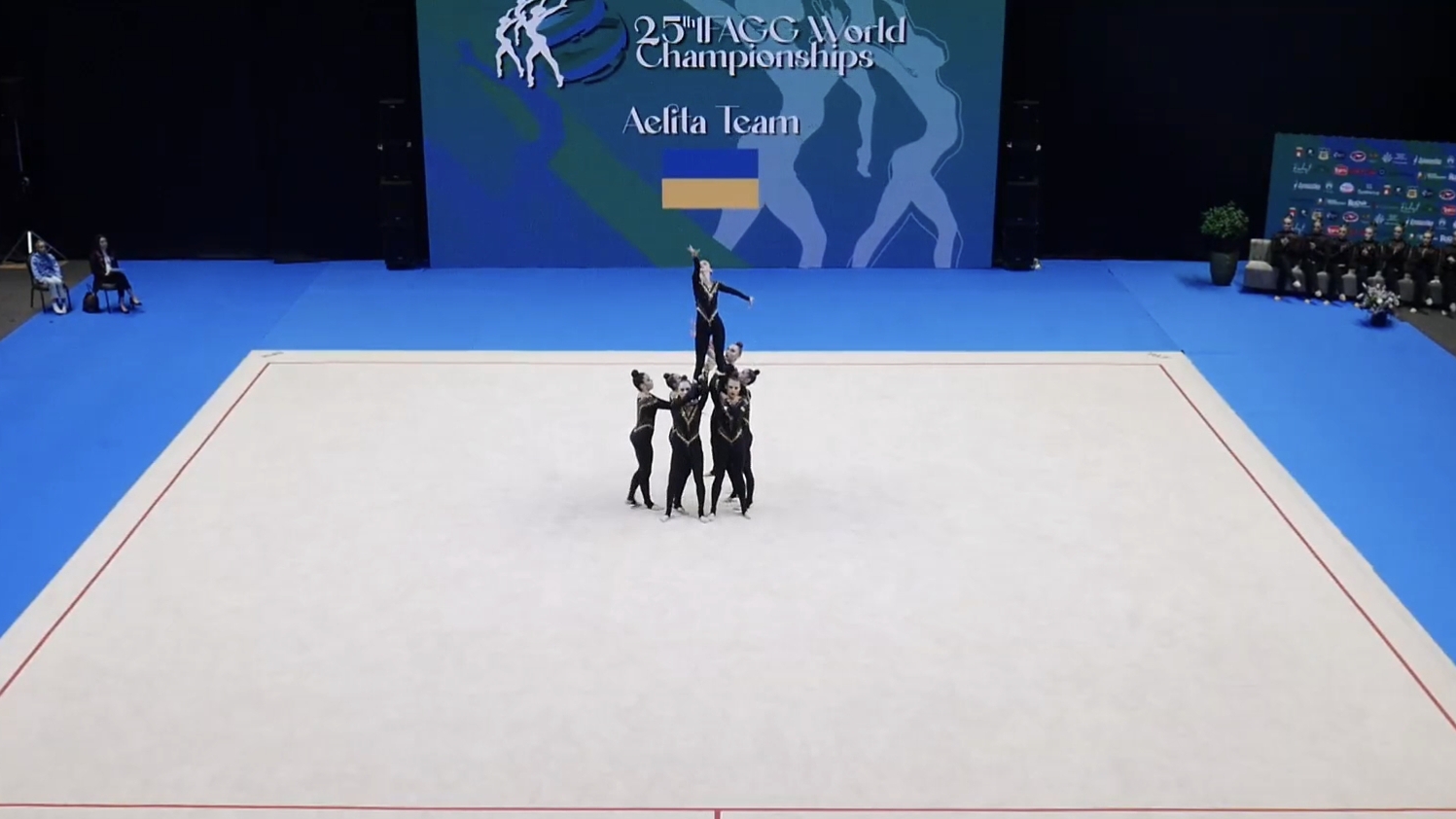 AELITA TEAM UKR IFAGG World Championships 2025 #эстетическаягимнастика #aestheticgroupgymnastics