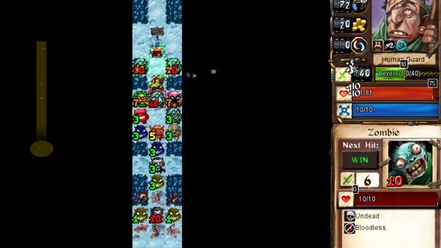 Desktop Dungeons Aqua Edition - The glowing guardian