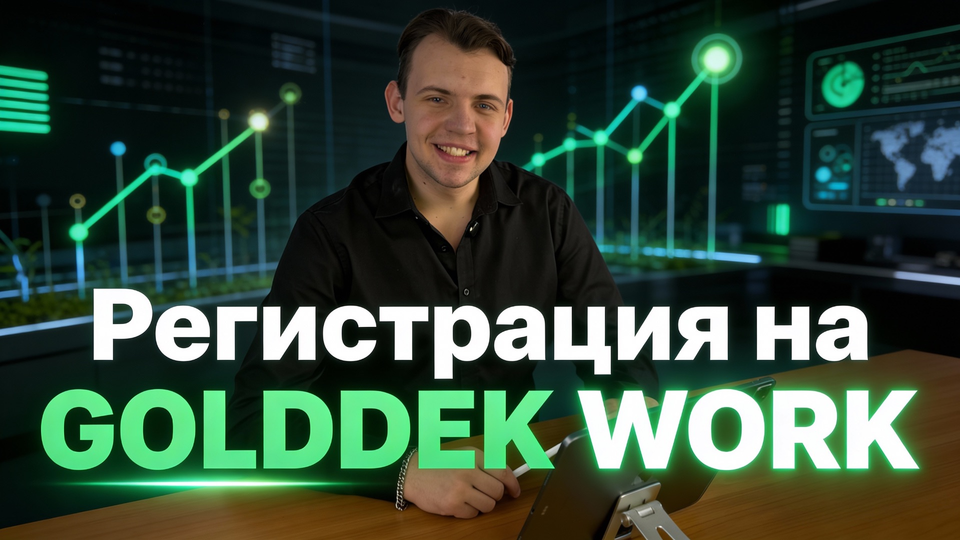 Регистрация на фриланс-бирже Golddek Work | Первый шаг к заказам