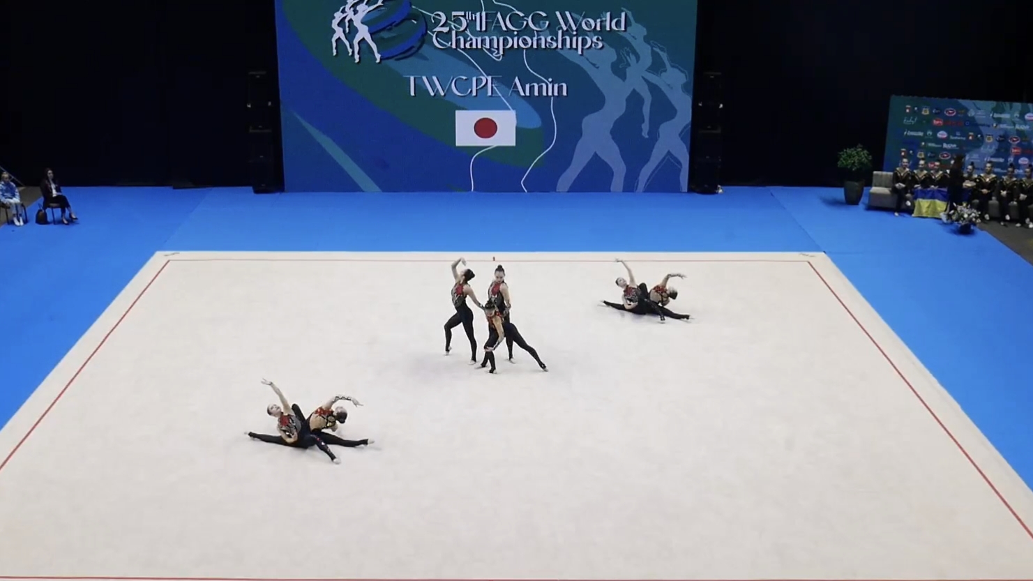 TWICE AMIN JAP IFAGG World Championships 2025 #эстетическаягимнастика #aestheticgroupgymnastics