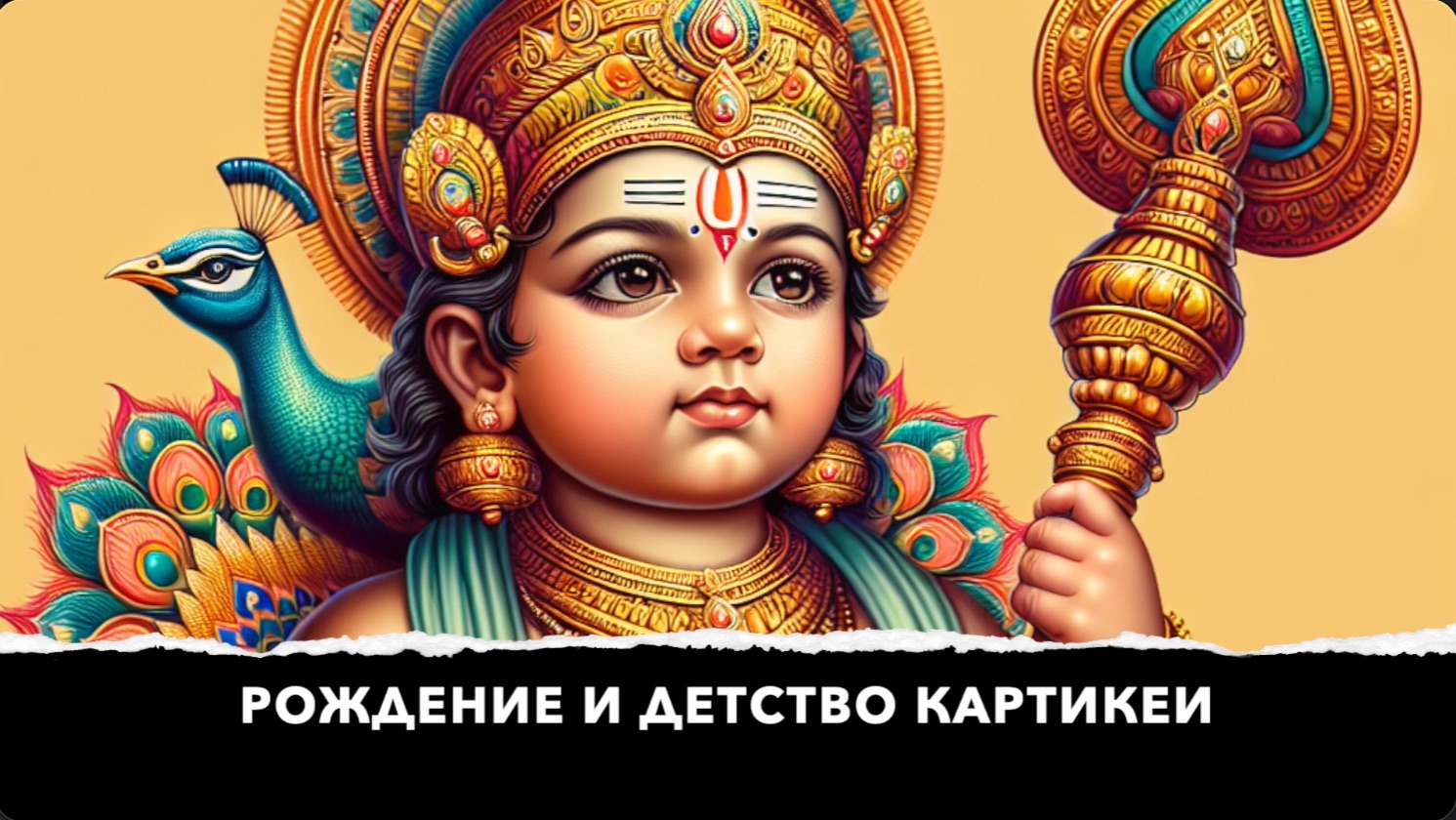 🍎 7 детей Шивы и Парвати. Рождение и детство Картикеи. Из 10 выпуска Куладжи