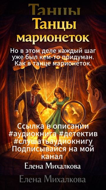 Елена Михалкова  Танцы марионеток    #детектив #аудиокнига #слушатьаудиокнигу