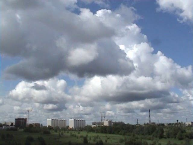 Вид из лоджии на облака. 2008.05.31