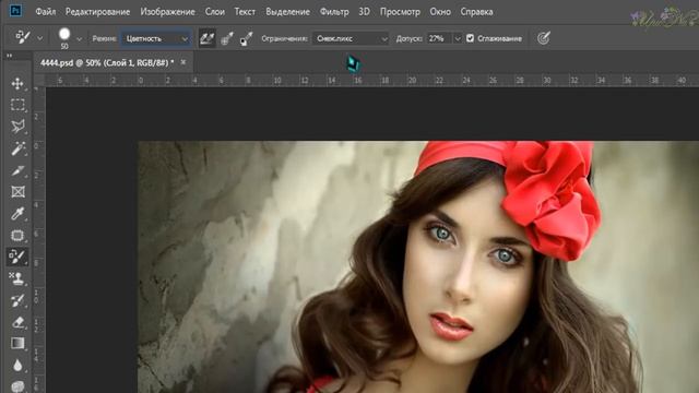 Урок № 11 от Ирины Кисть замена цвета в Photoshop