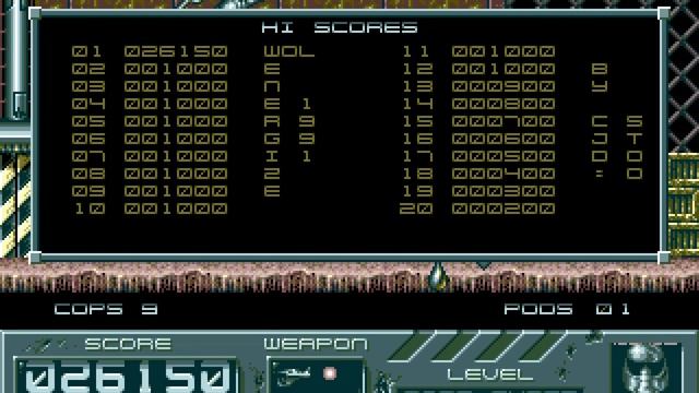 Cyber-Cop (1991) [Amiga 500]