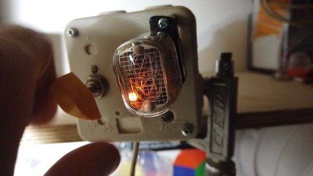 Тестер ламп ИН-12Б - подготовка к созданию часов на лампах