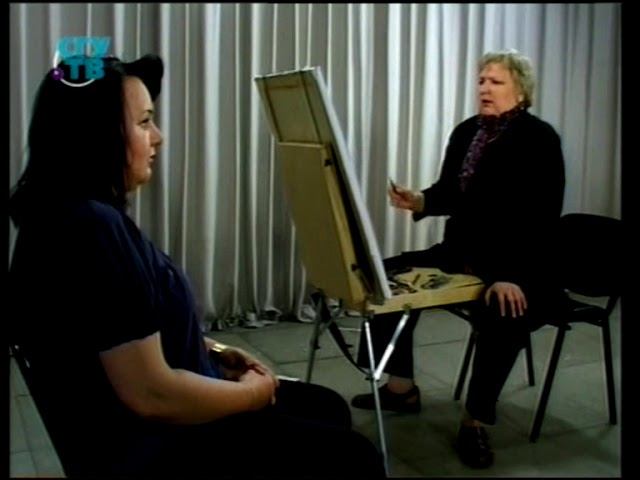 Уроки живописи  Портрет Передача 10