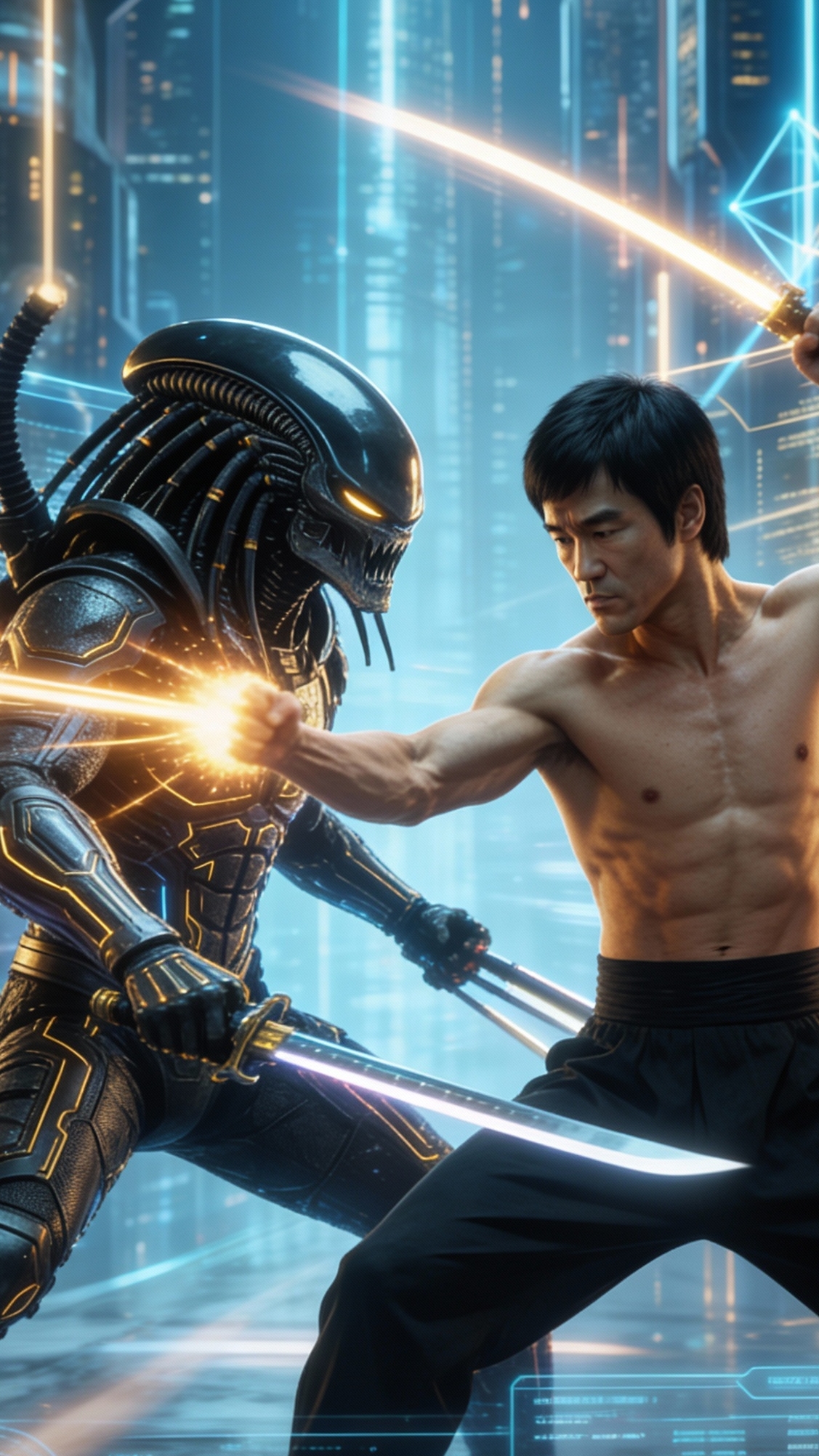 01-02-2026 ,,ХИЩНИК,, против Брюс Ли.