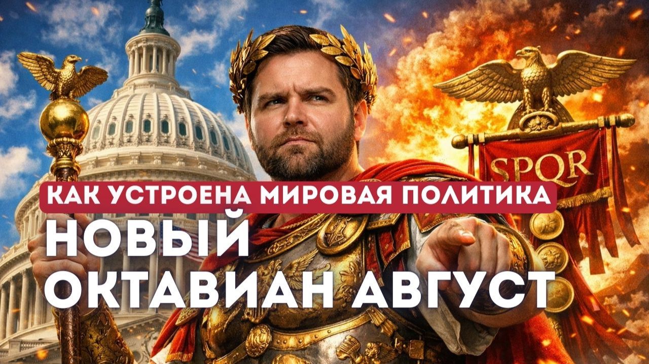 Джей Ди Вэнс — новый Октавиан Август_ Зачем элитам наследие Рима