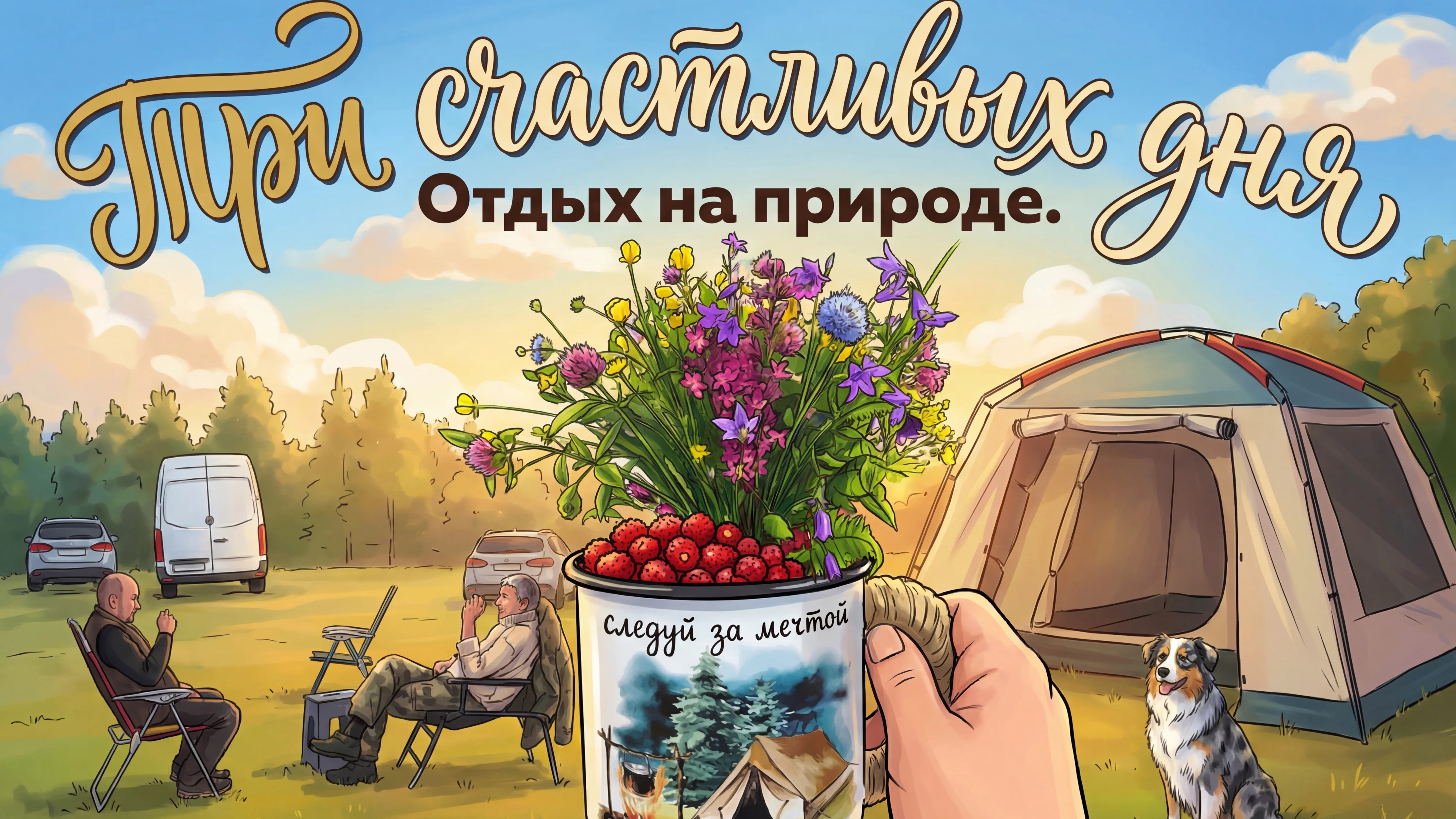 А ЧТО ЕЩЁ ДЛЯ СЧАСТЬЯ НУЖНО? Река Селижаровка. Три дня отдыха души.