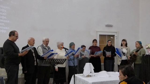 Вот Божий Сын льет кровь Свою,  песня  31.01.2026