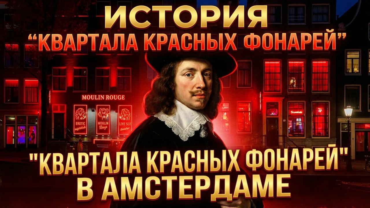 История появления квартала красных фонарей в Амстердаме