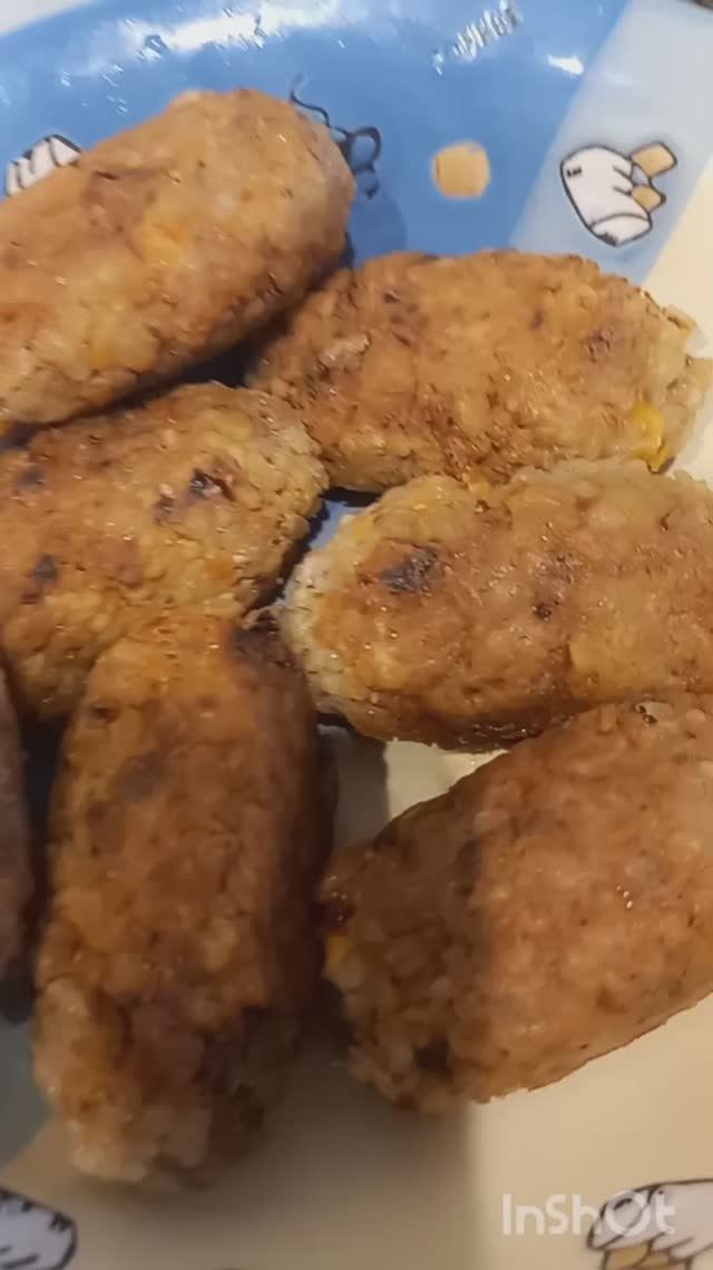 Гречнево-овсяные котлетки